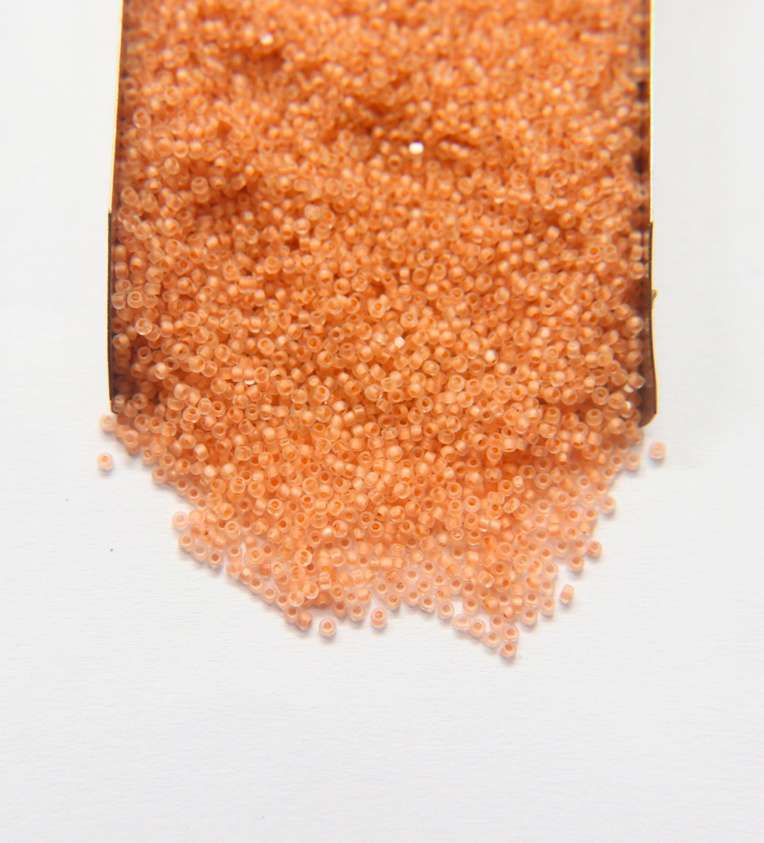 Crystal Matt Light Peach Charlotte Cut Beads, Size 13/0 - Etsy