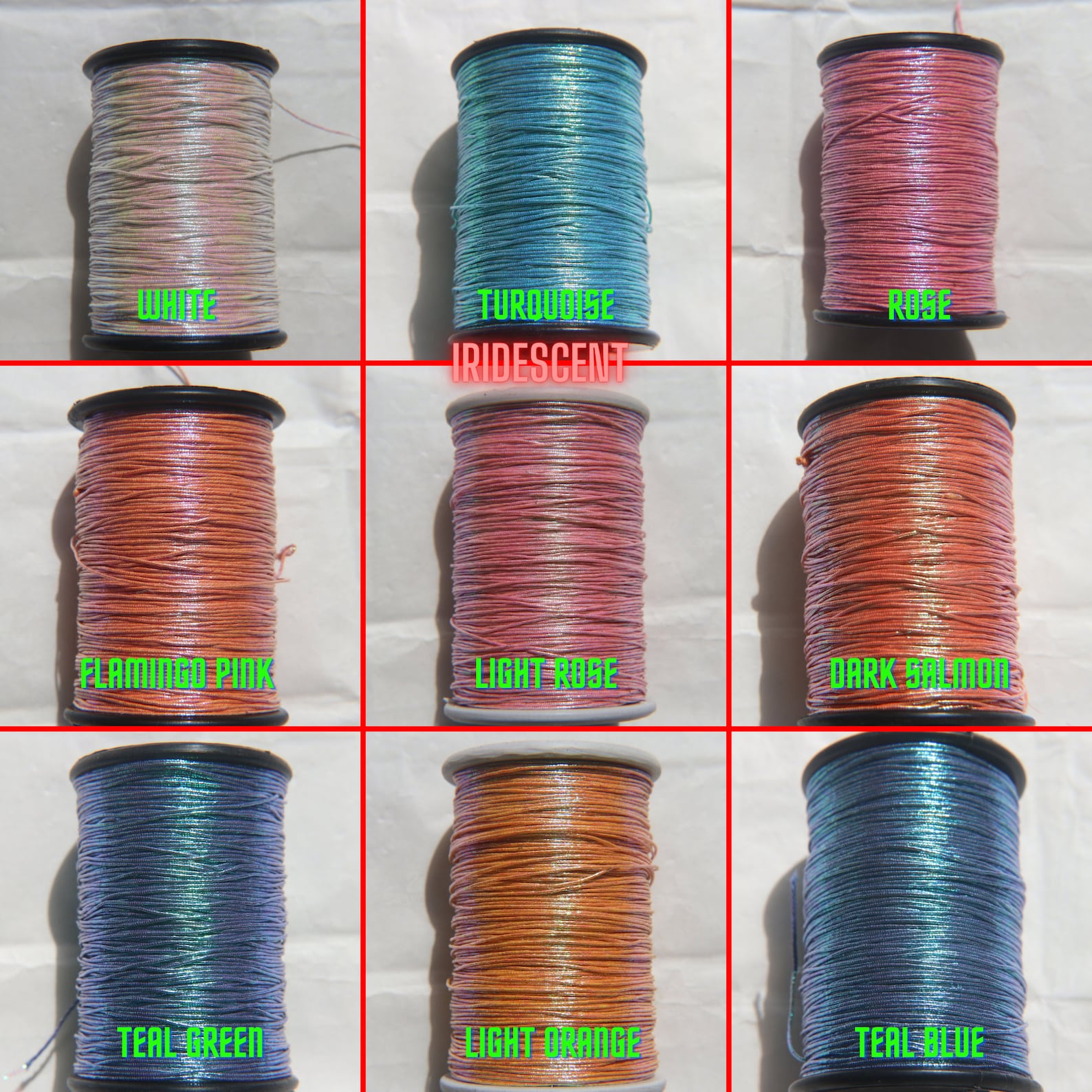 Iridescent Color Cord Dori Thread Beading Embroidery Braided - Etsy ...