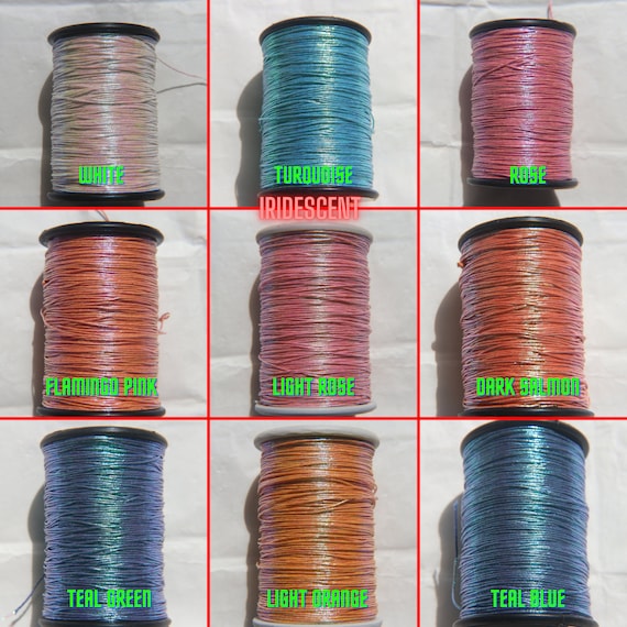 Iridescent Color Cord Dori Thread Beading Embroidery Braided | Etsy