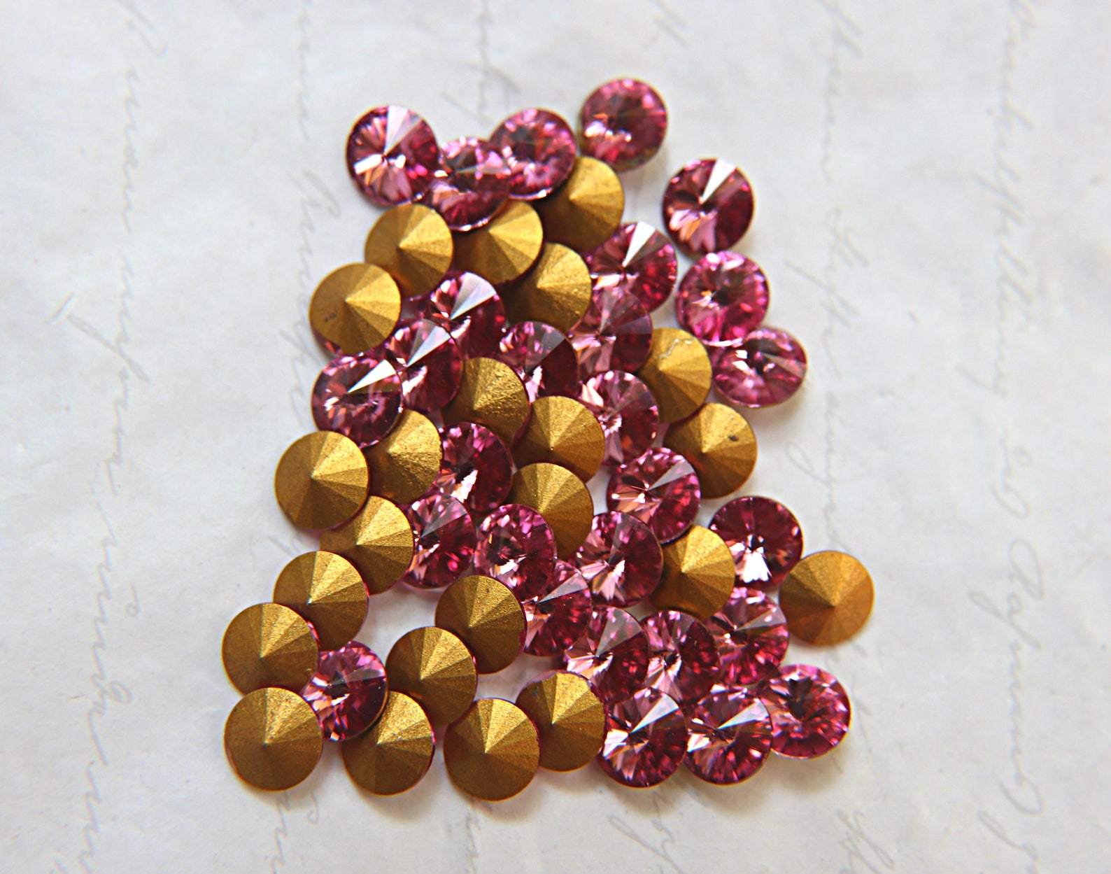 8 Mm Swarovski 1122 Rivoli Crystal Foiled in 13 Colours 6/12/72/144 ...