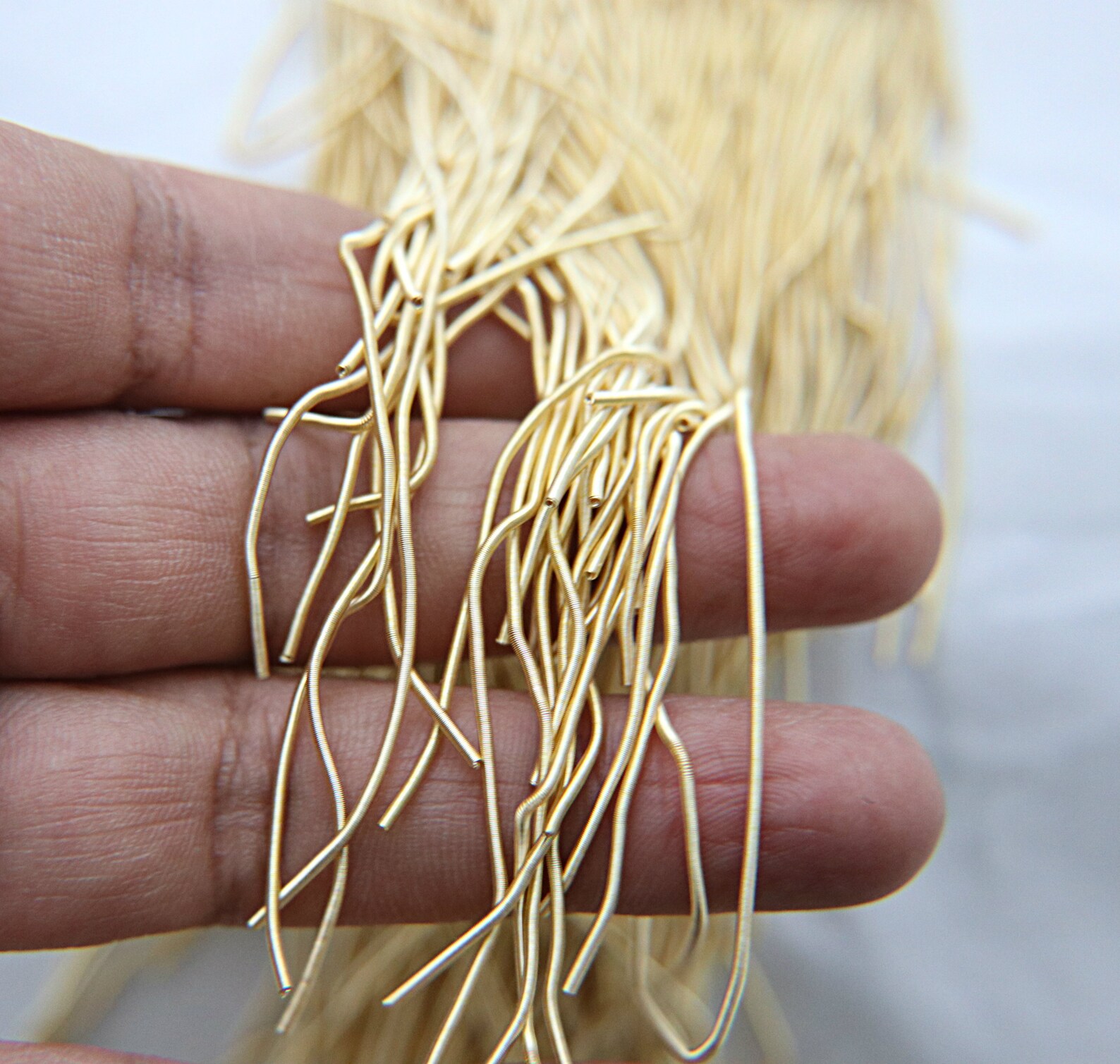 Dull Gold Metallic French Wire Bullion Wire Gimp Wire | Etsy