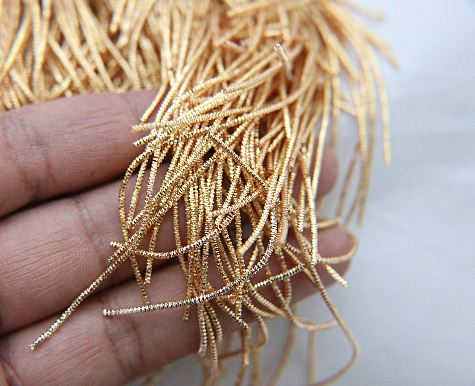 Dark Gold/silver/antique Light Gold Metallic Rough Wire 1.2 Mm - Etsy