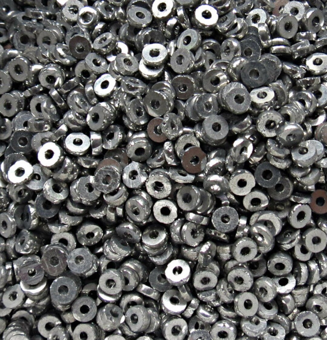 3MM Glass Sequins High Glaze Metallic Aluminium Silver 5/10/20 Grams - Etsy