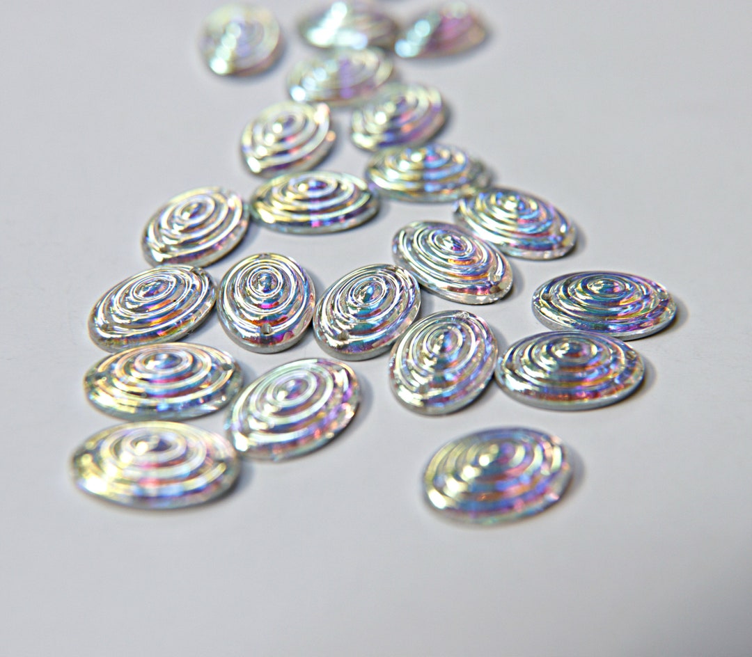 Vintage Swarovski Rhinestones, Oval Swirl, 16x11mm, 2 Hole, Various ...