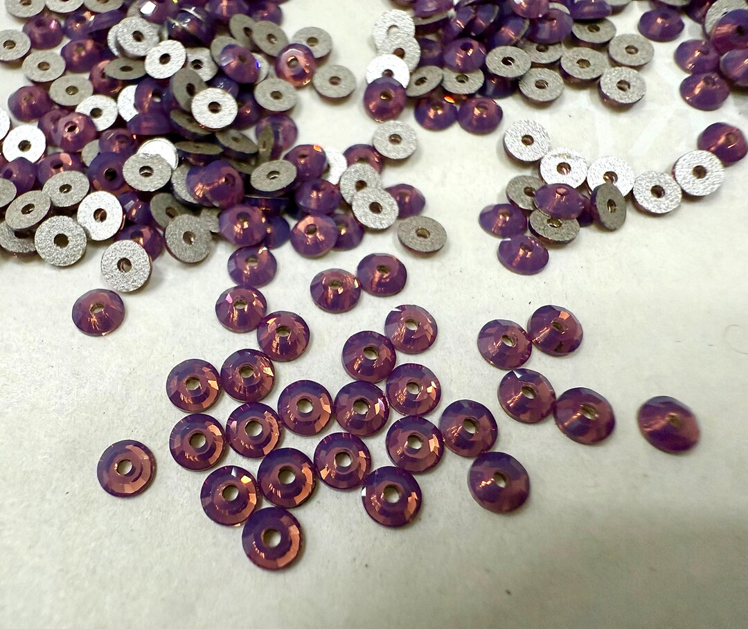 3mm Swarovski 3128 in Cyclamen Opal Lochrosen Rhinestones - Etsy