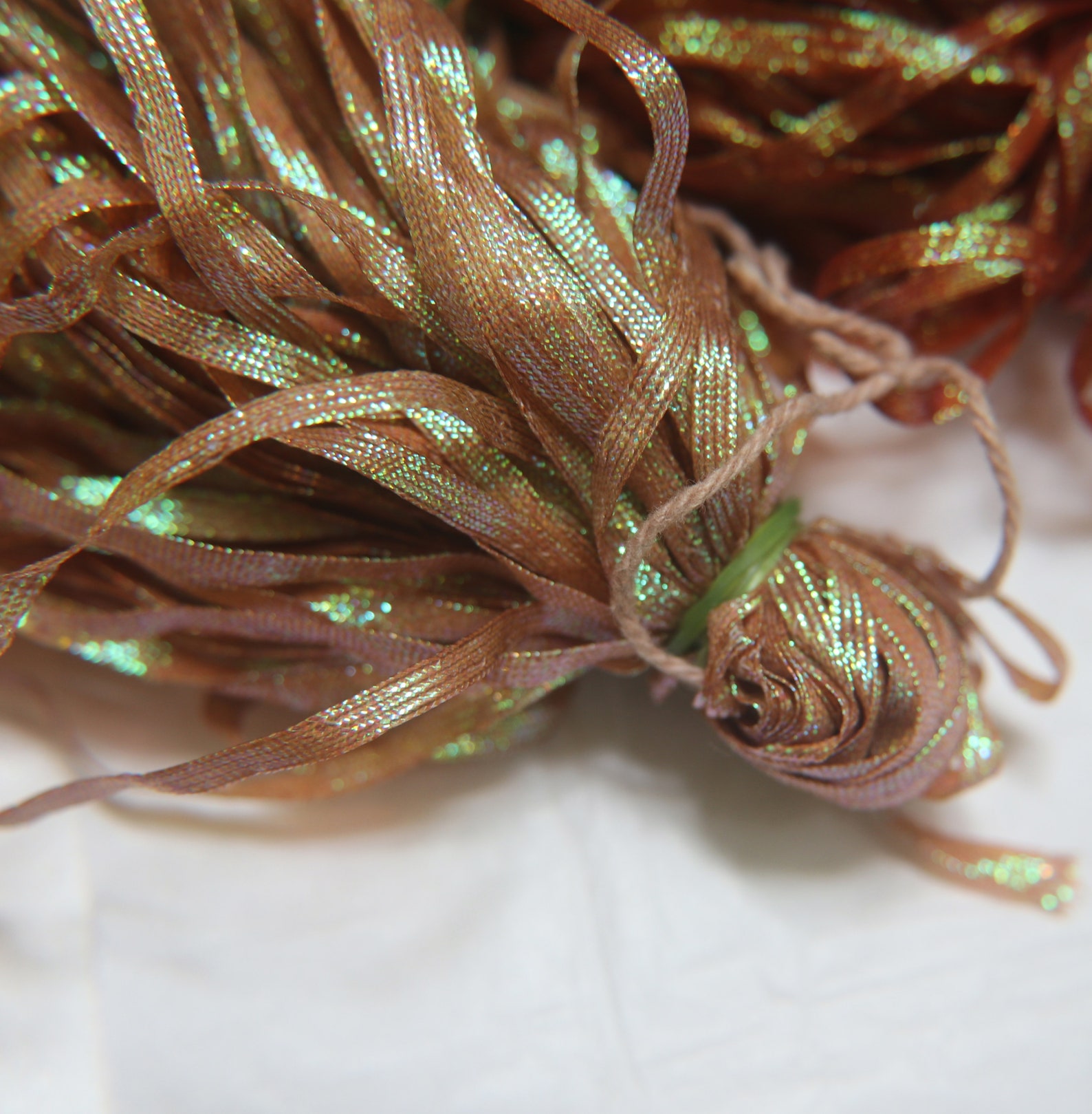 Unique Shiny Iridescent Cord String Thread Trim Jewelry - Etsy