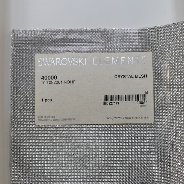 Swarovski Crystal Mesh Fabric - Etsy