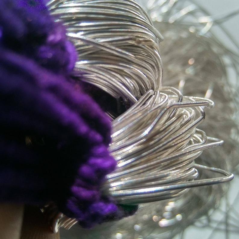 Sterling Silver Metallic French Wire Bullion Wire Gimp Wire - Etsy