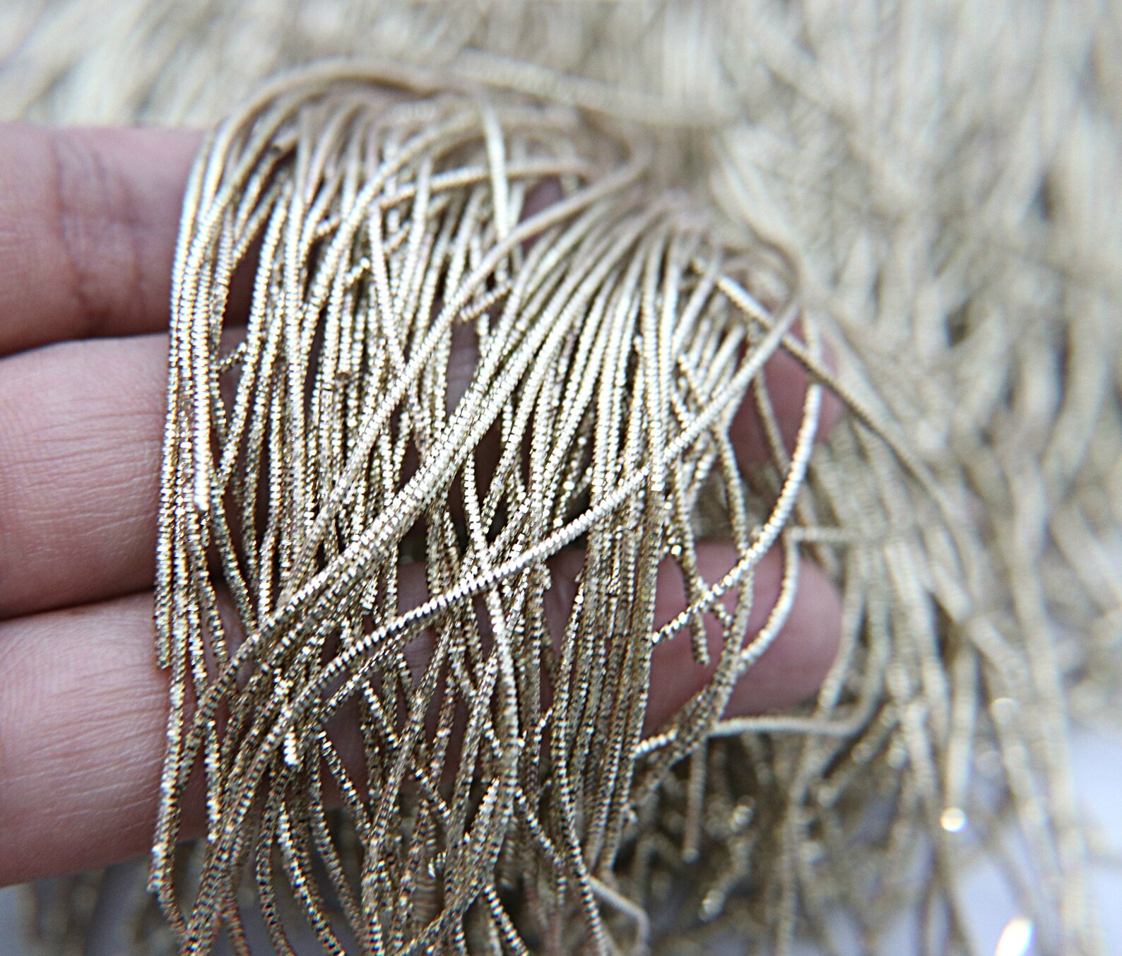 Dark Gold/silver/antique Light Gold Metallic Rough Wire 1.2 Mm - Etsy