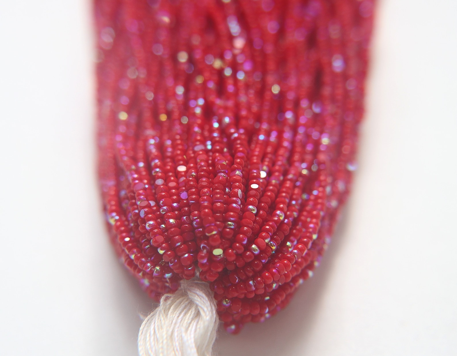 11/0 Charlotte Cut Seed Beads, Patina Dark Red Aurore Boreale - Etsy