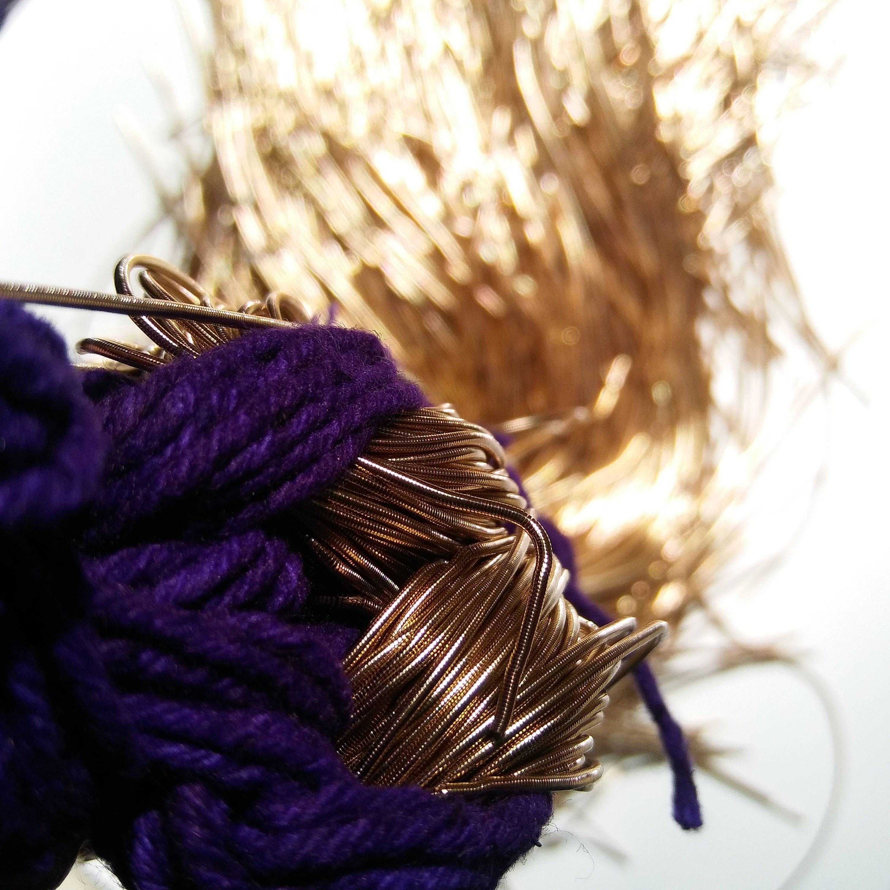 CAMEL Metallic French Wire Bullion Wire Gimp Wire | Etsy