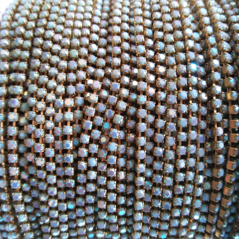 Rhinestone Chain - Etsy