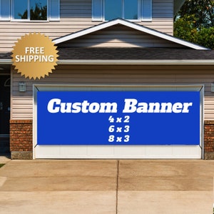 Custom Banner Printed Custom Banner Drive by Birthday Banner Custom ...