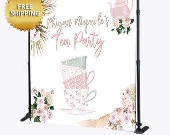 Tea Party Backdrop - Etsy