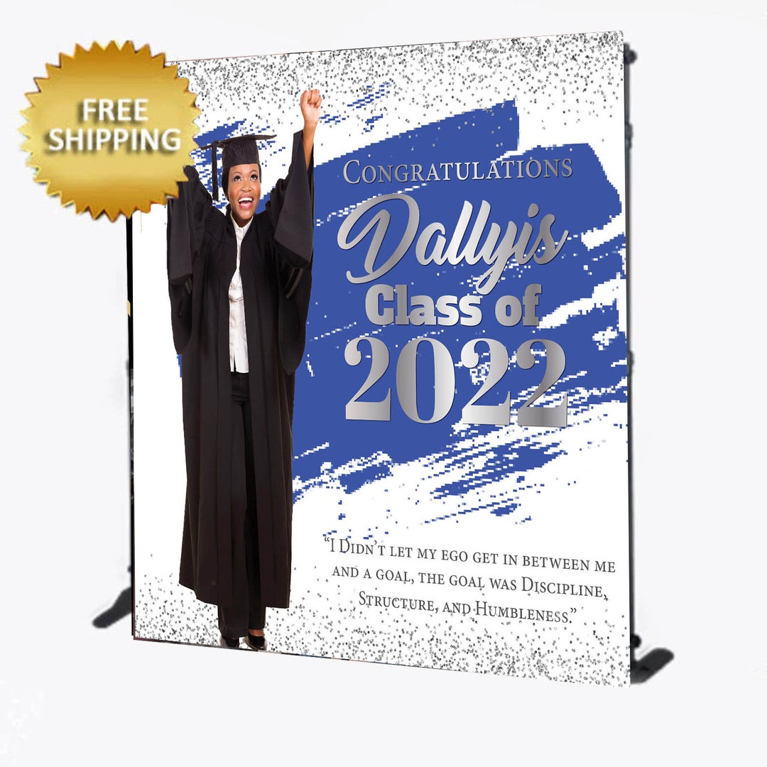 Graduation Backdrop, 2022 Graduation Backdrop, Graduation Step and ...