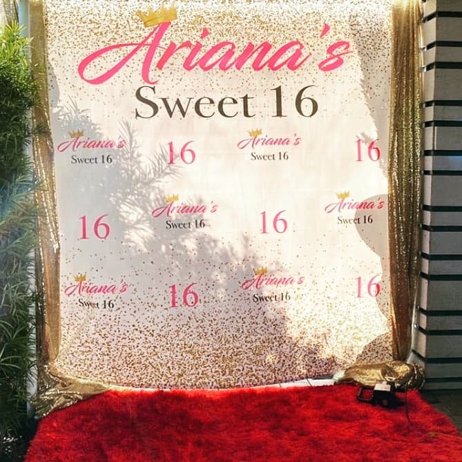 Sweet 16 Masquerade Backdrop Sweet 16 Backdrop Sweet 16 Step | Etsy