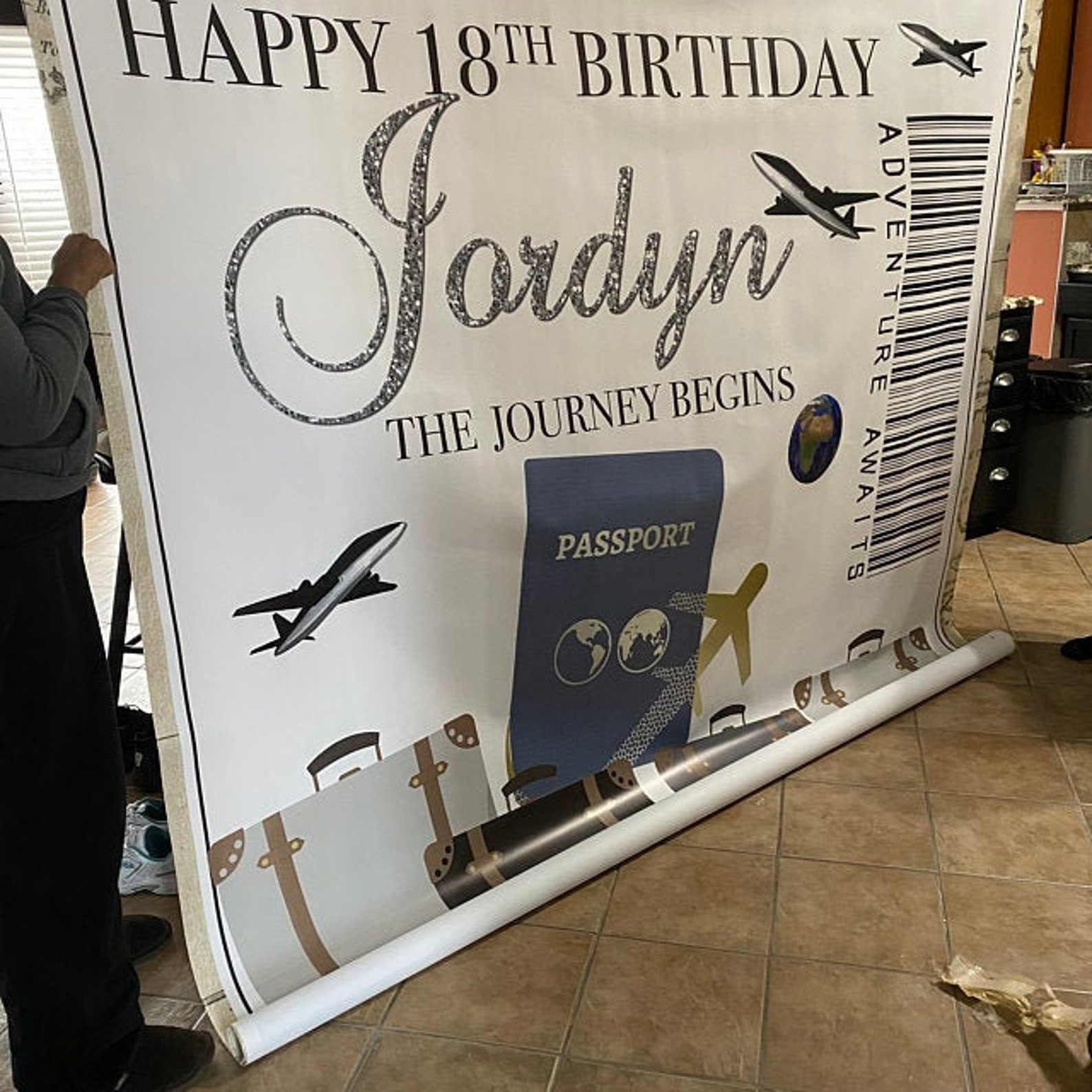 Custom Step and Repeat Backdrop, Passport Step and Repeat, Passport ...