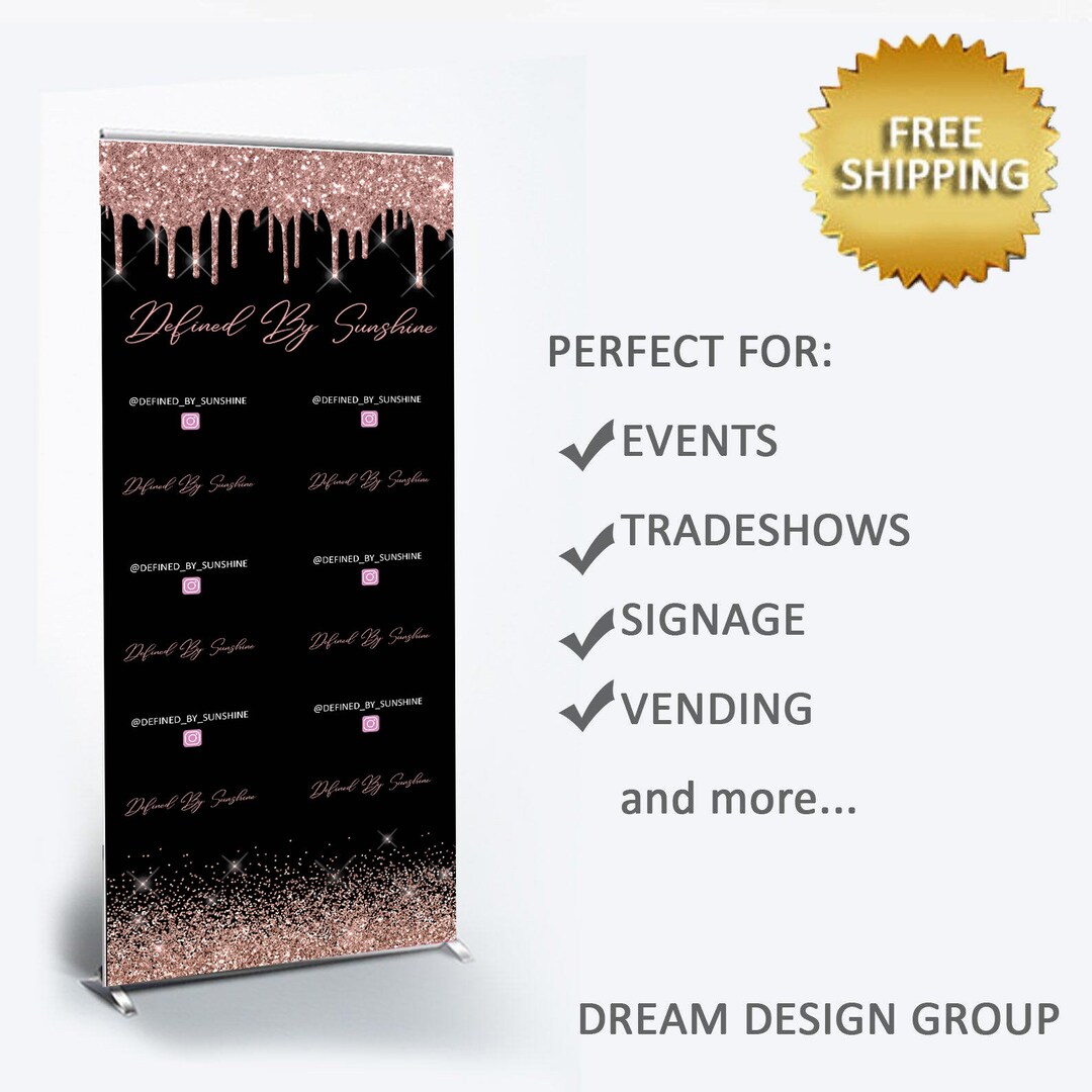 Social Media Banner,pop up Shop Banner,trade Show Banner, Business ...