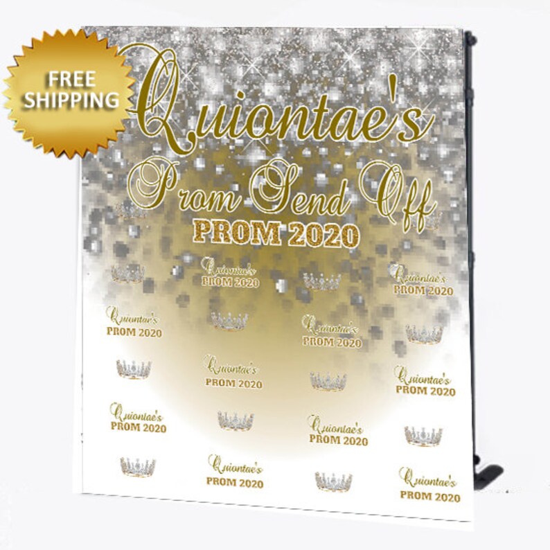 Prom Send off Backdrop Prom Step and Repeat Backdrop Prom - Etsy