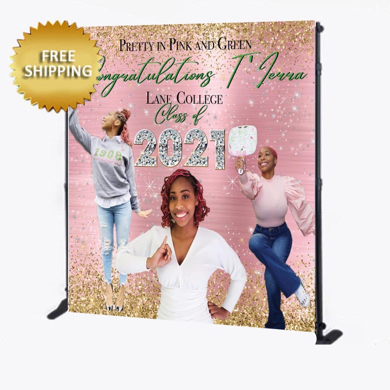 Graduation Backdrop Graduation Step and Repeat Custom Photo - Etsy