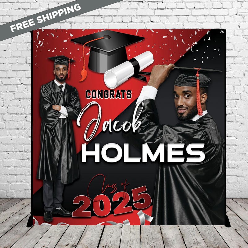 Graduation Backdrop 2025 - Etsy