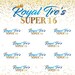 8X8 Photo Booth Backdrop Sweet 16 Backdrop Royal Backdrop - Etsy