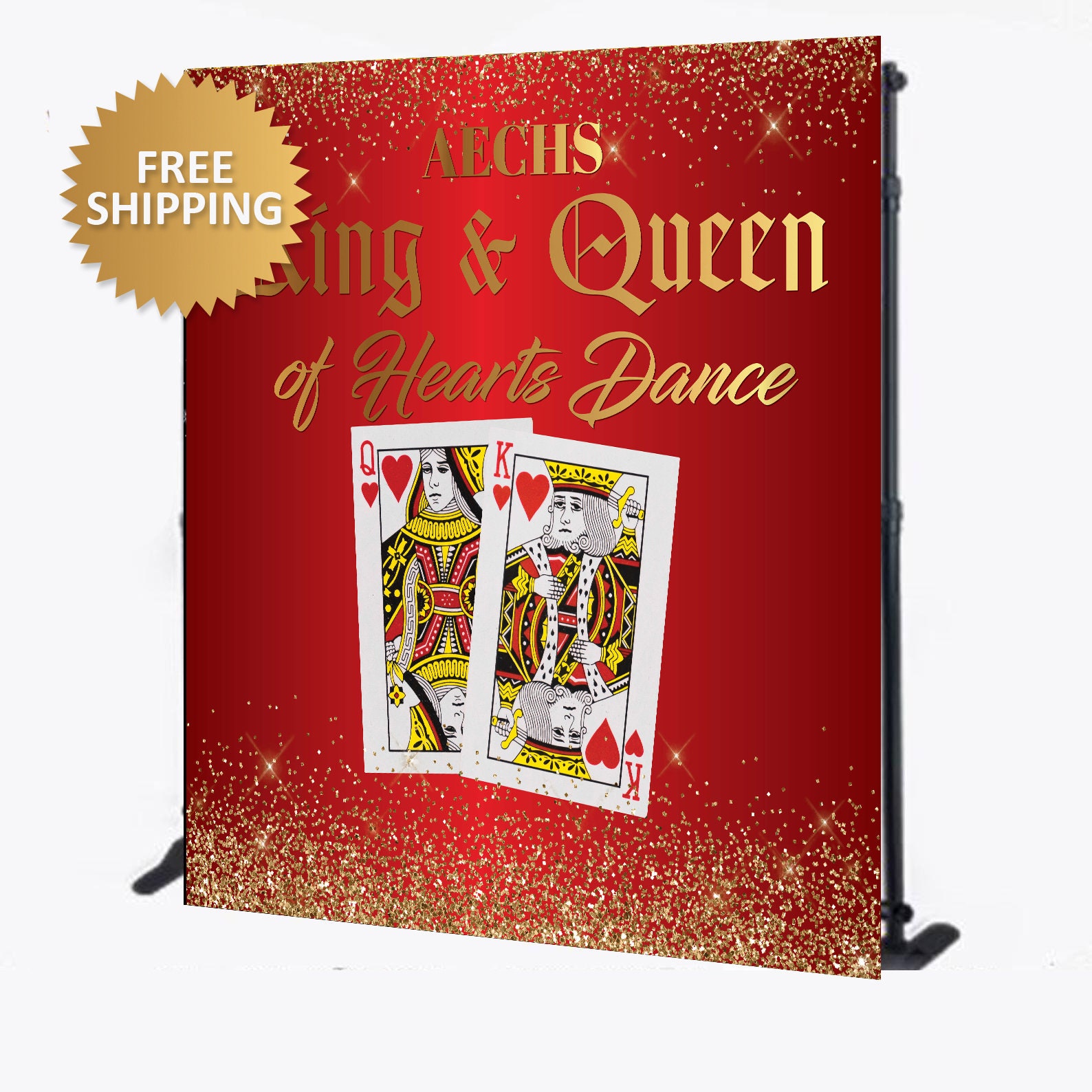 Birthday Backdrop Cards Backdrop Casino Birthday Step - Etsy