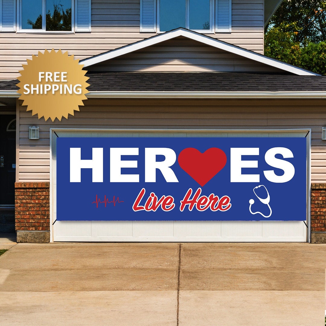 Heroes Banner, Heroes Live Here Banner, Drive by Banner, Drive by ...