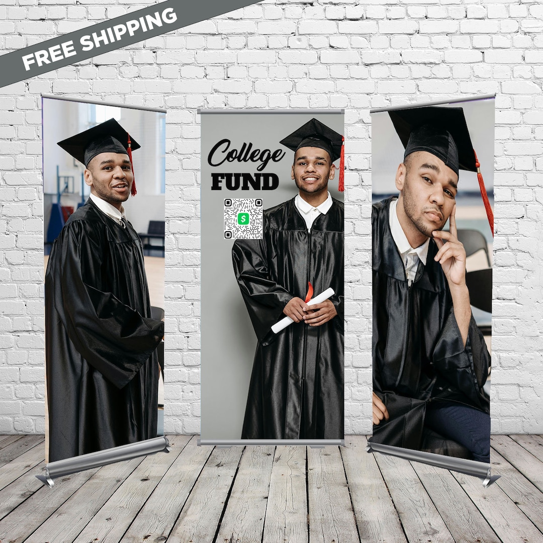 Graduation Welcome Sign, Pop up Banner,3 Retractable Banner, Graduation ...