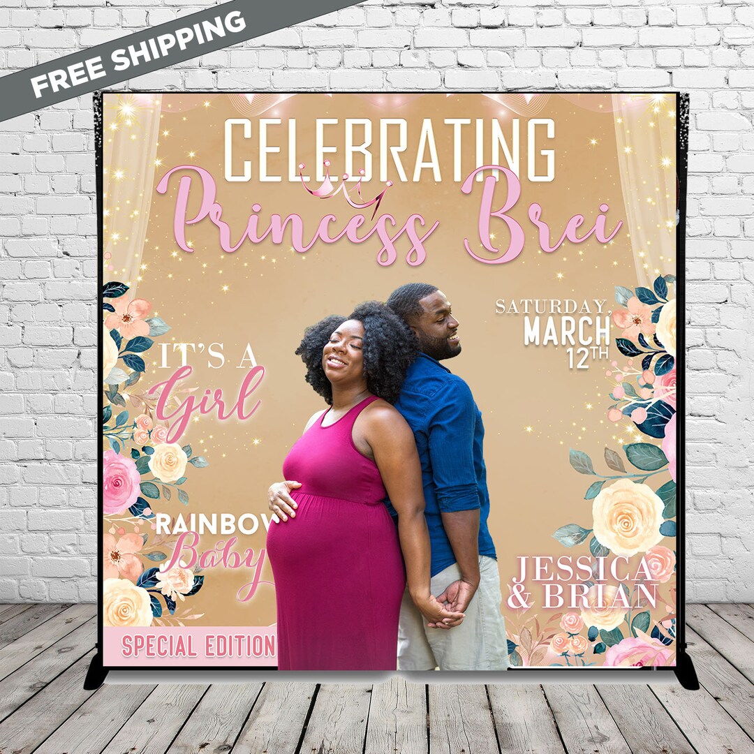 Custom Step and Repeat, Photo Backdrop, Photo Step and Repeat, Baby ...