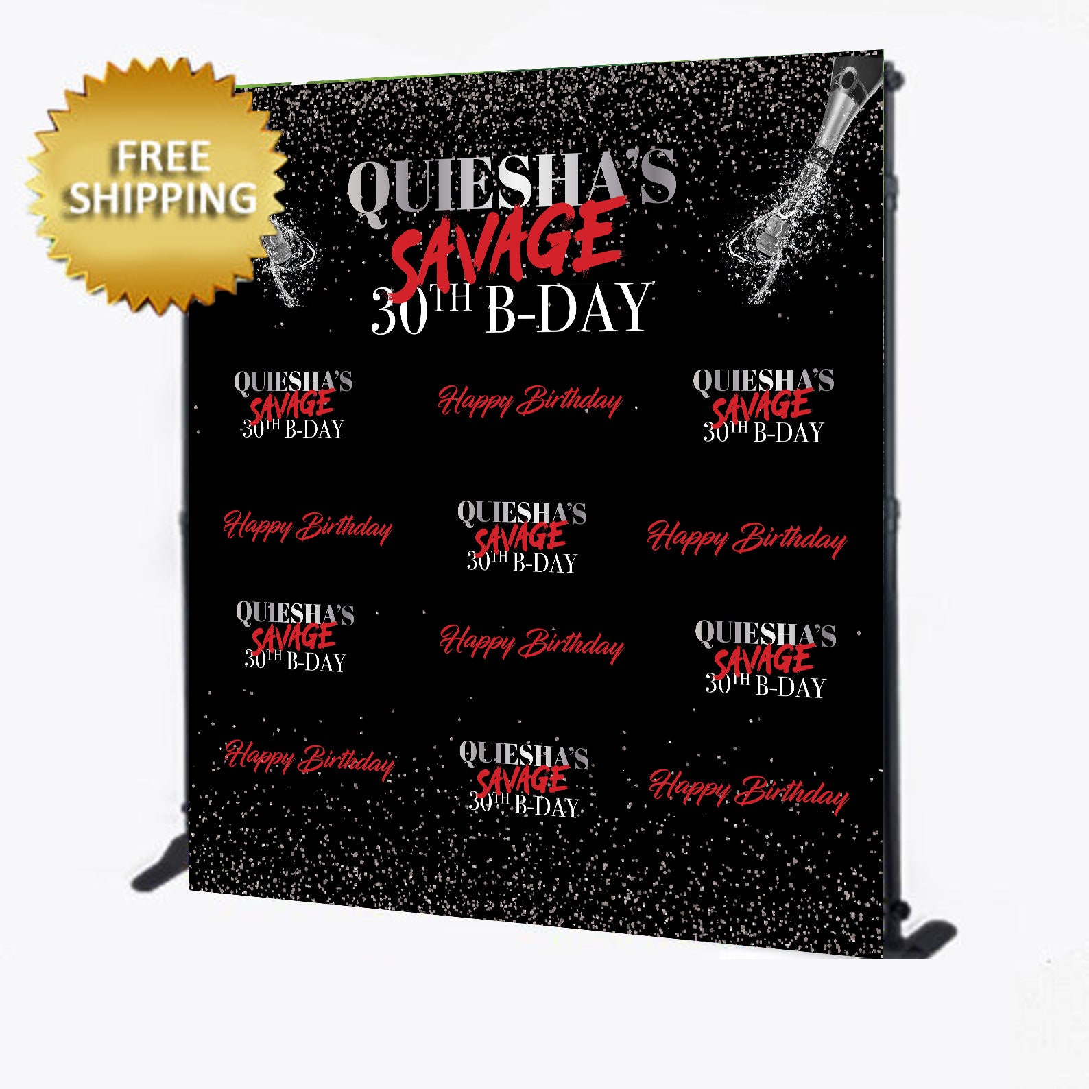 30th Birthday Backdrop 21st Birthday Backdrop 50th Birthday - Etsy