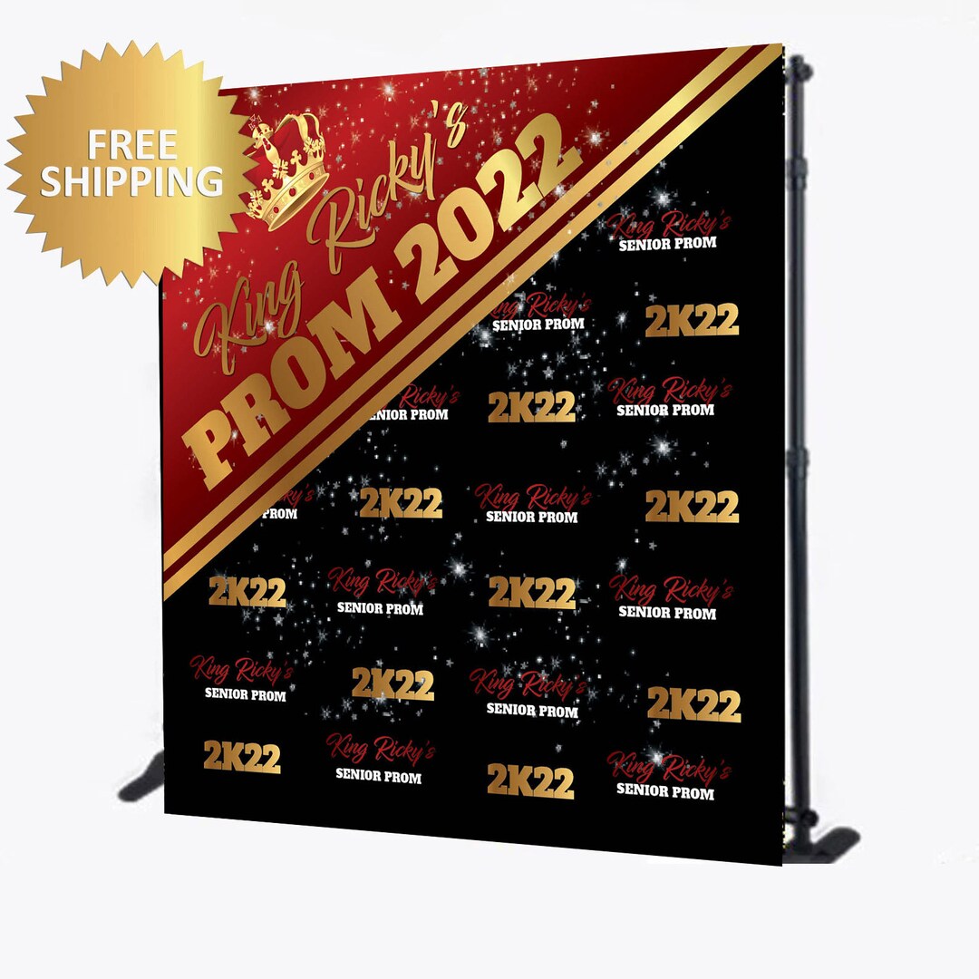 Prom Backdrop Prom 2022 Backdrop Prom Step and Repeat - Etsy