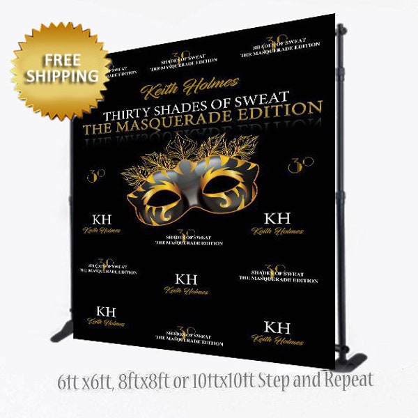 Masquerade Backdrop - Etsy