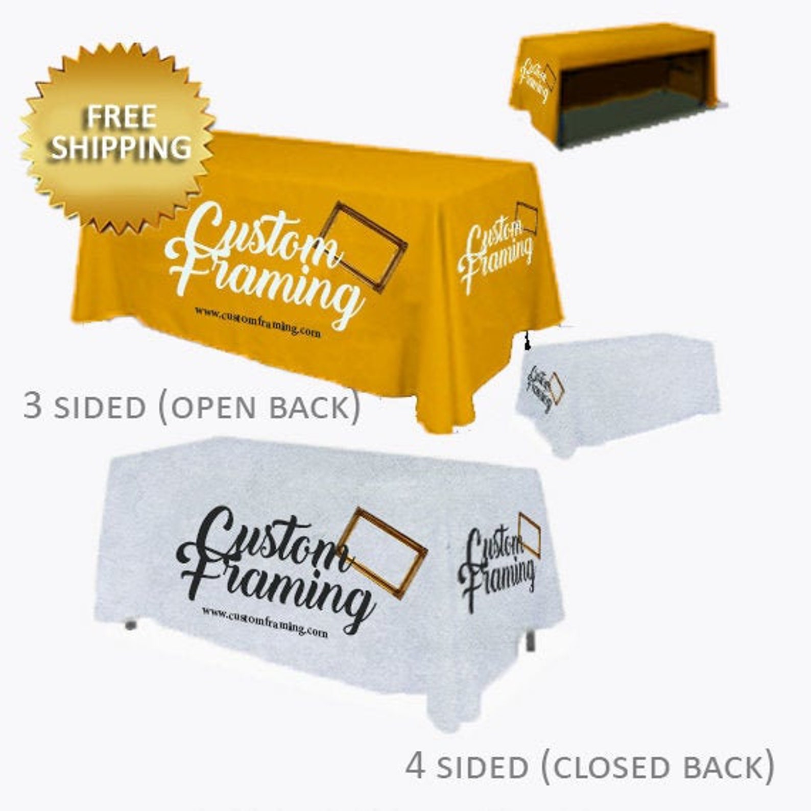 Logo Table Cloth Business Table Covers Custom Table Runner - Etsy