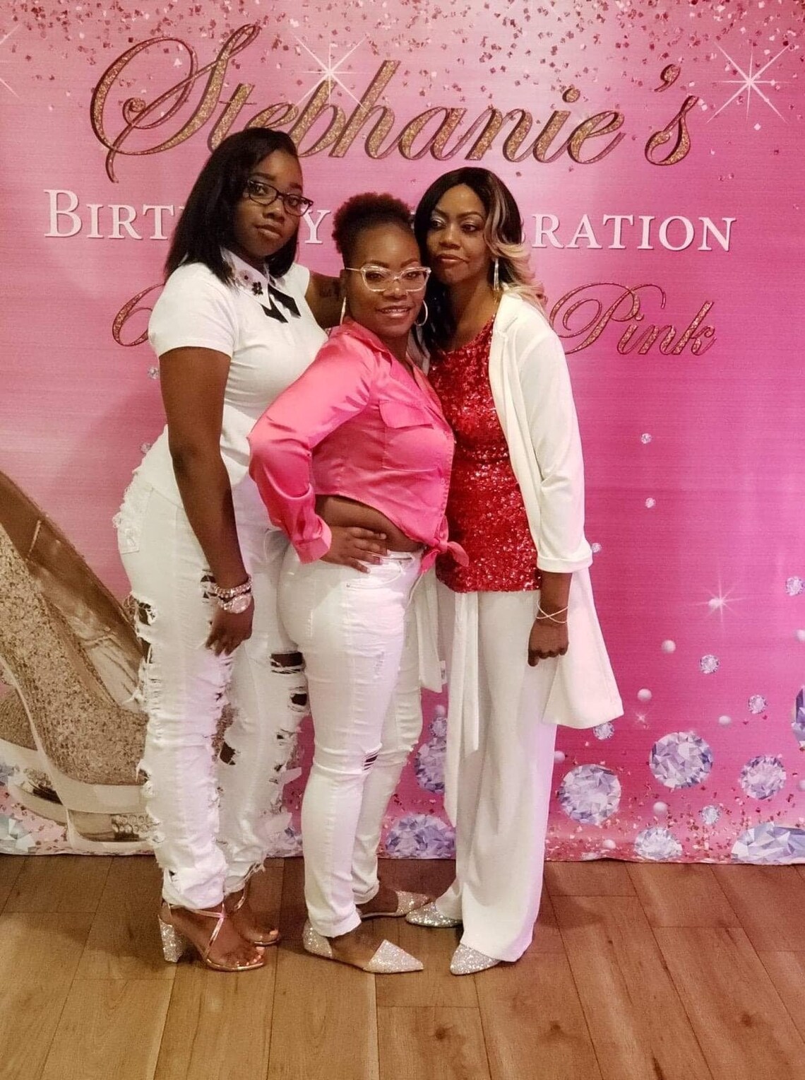 Pink and Gold backdrop Pink Step and Repeat backdrop | Etsy