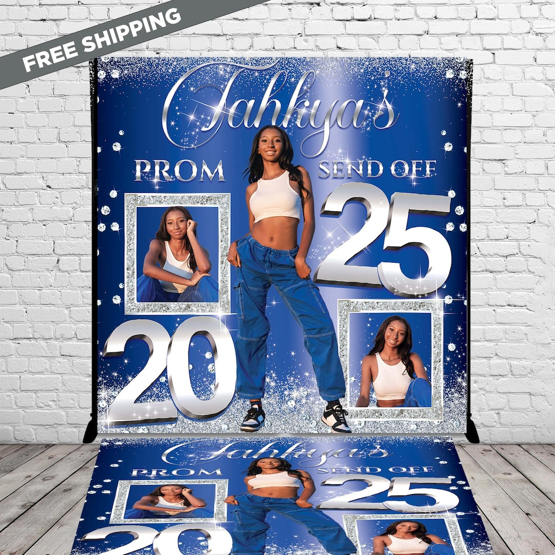Prom Bundle Backdrop, Prom Backdrop and Decal, Backdrop Decal, Photo ...
