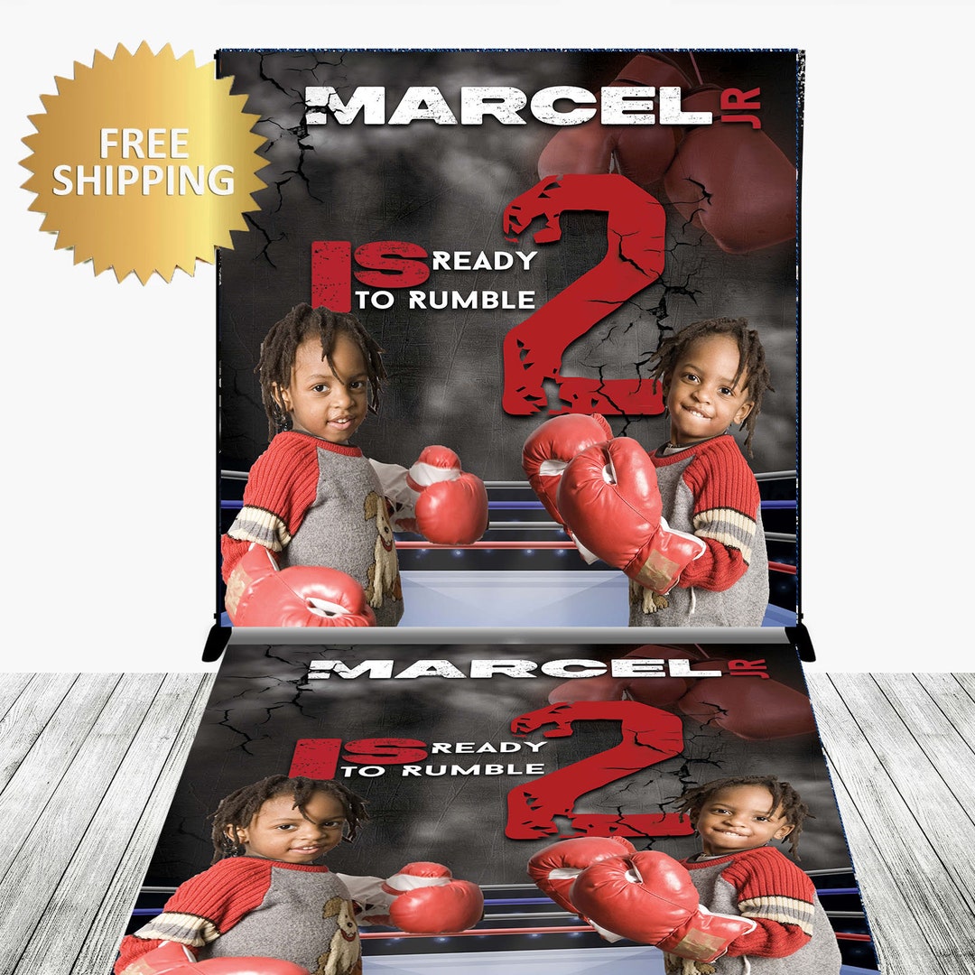 Floor Decal Sticker, Removable Sticker, Boxing Backdrop, Boxing Decal ...