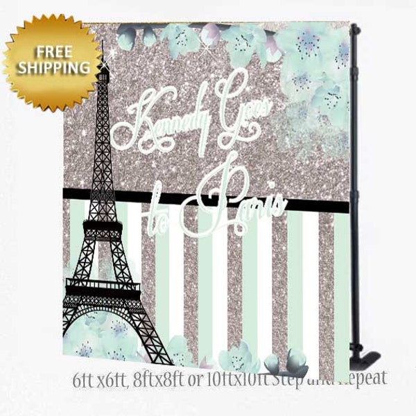 Paris Backdrop - Etsy