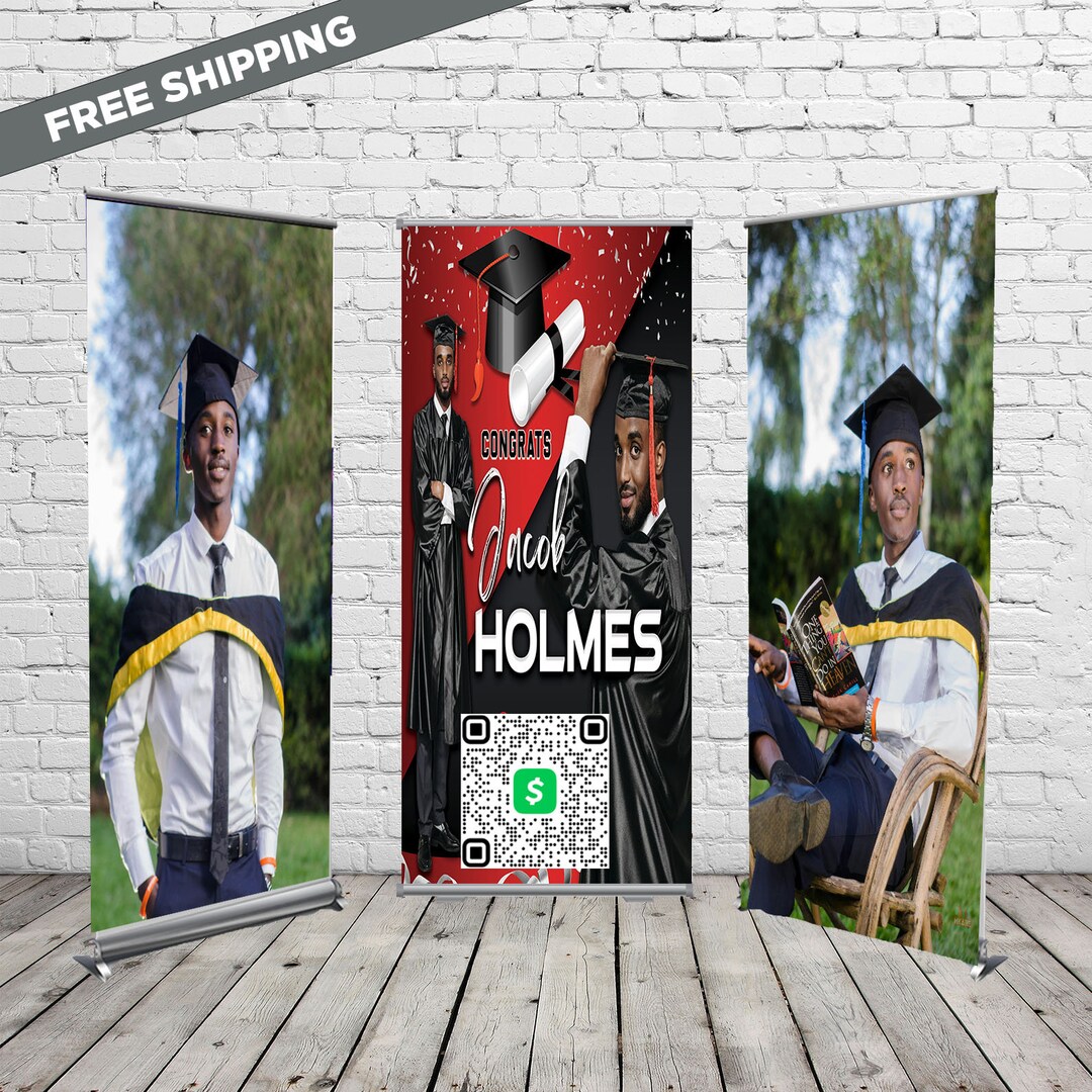 Retractable Banner, Pop up Banner,3 Retractable Banner, Graduation ...
