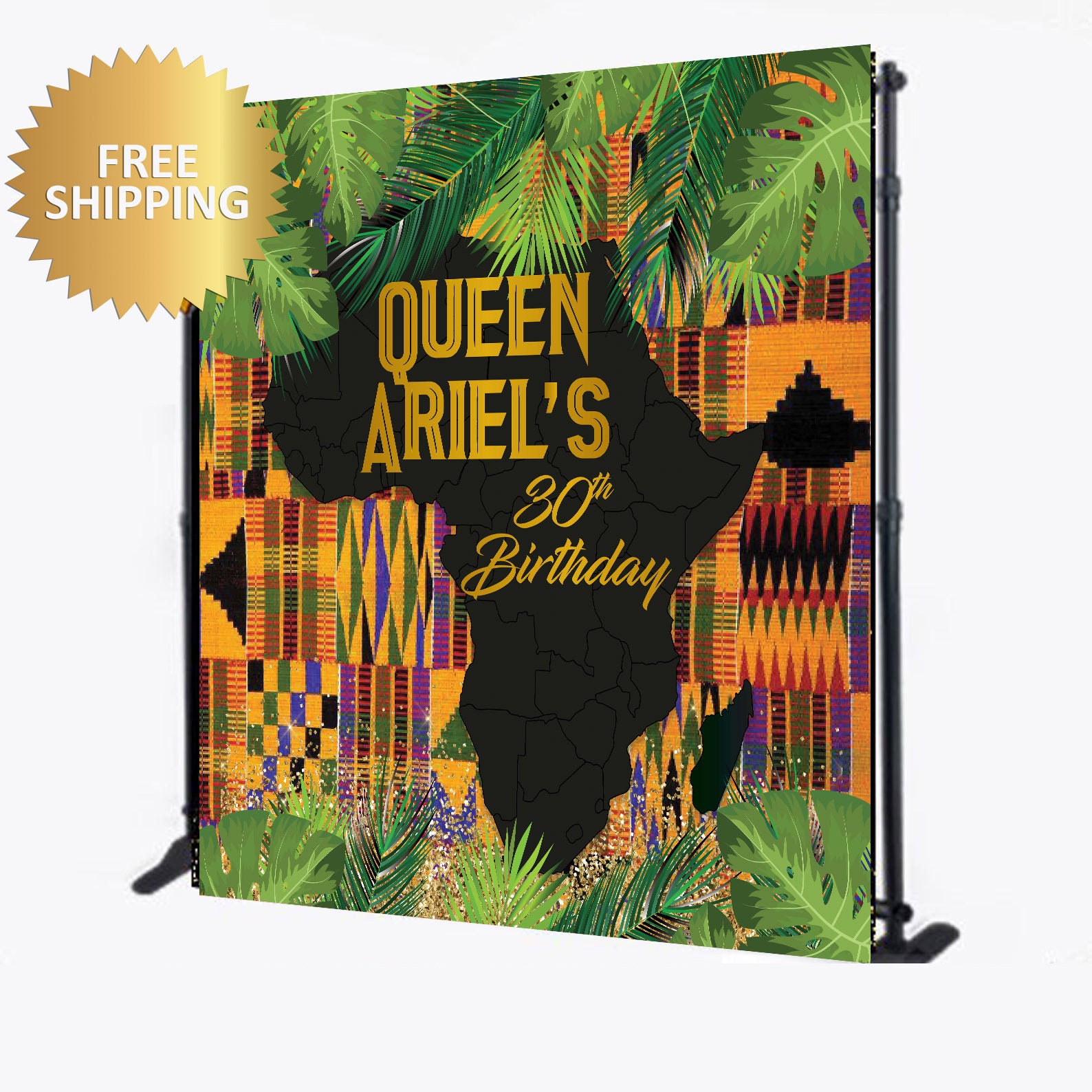 Africa backdrop African 8X8 Photo Booth backdrop African | Etsy