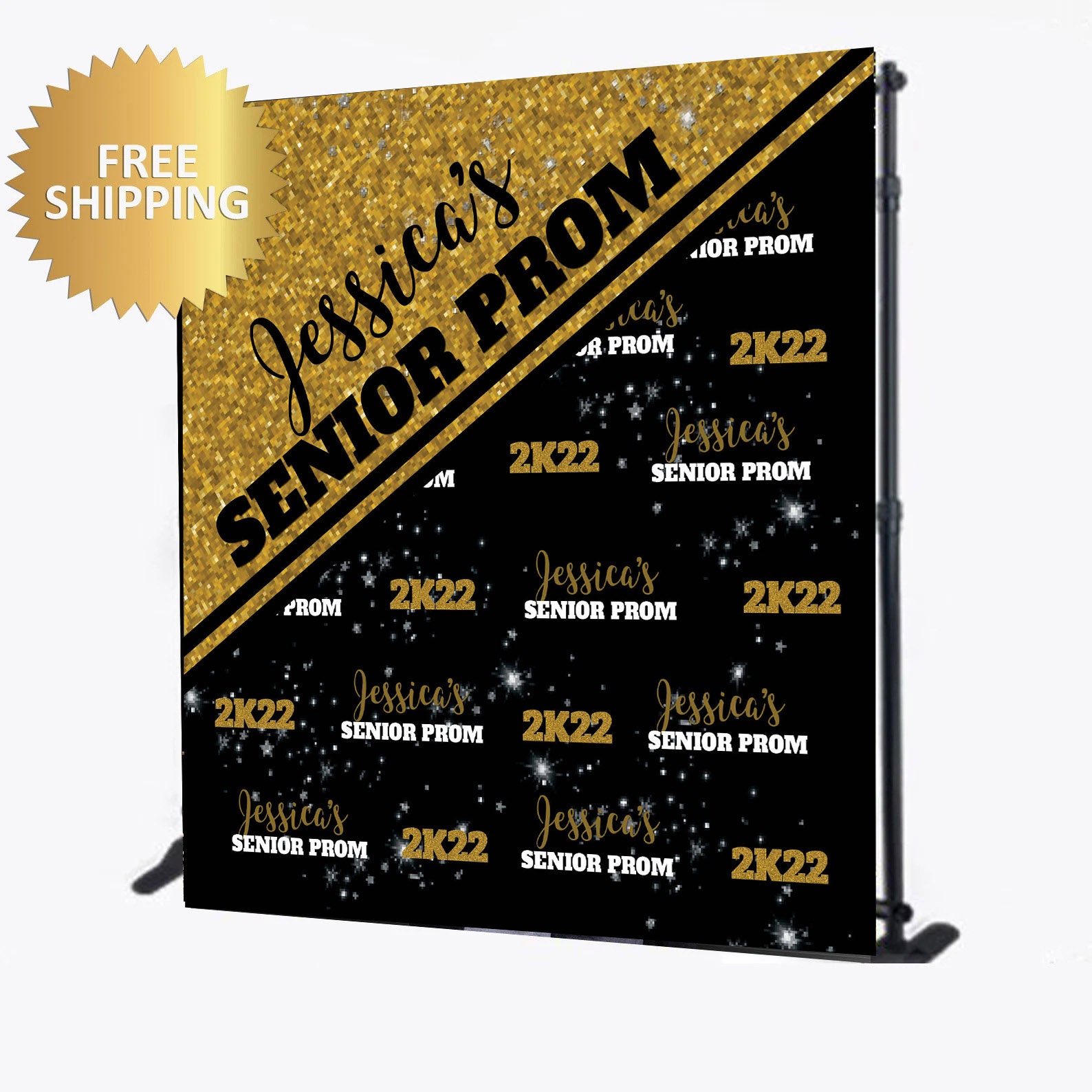 Prom Step And Repeat Prom Backdrop Prom Step And Repeat Etsy
