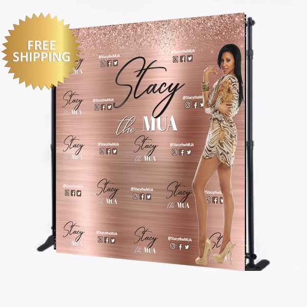 Custom Logo Backdrop - Etsy