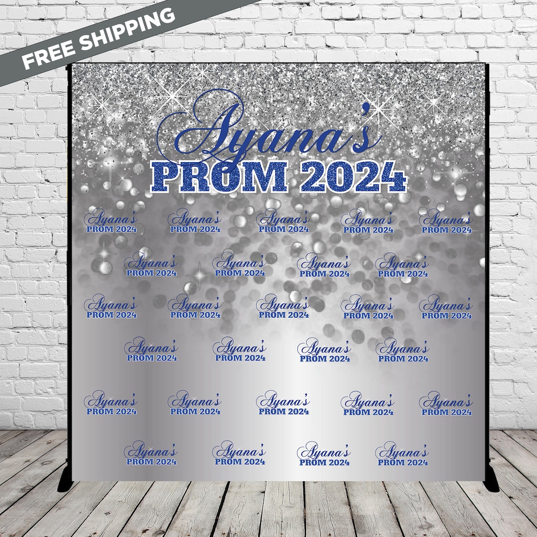 Custom Backdrop, Prom Step and Repeat Backdrop, Prom 2023 Backdrop ...