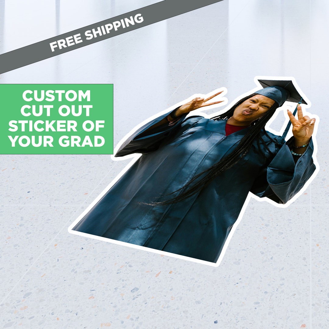 Die Cut Decal, Graduation Decal, Graduation Backdrop, Graduation ...