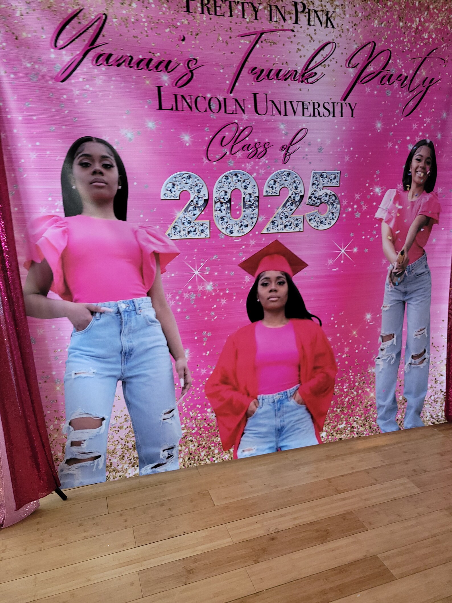 Graduation Backdrop Graduation Step and Repeat Custom Photo - Etsy