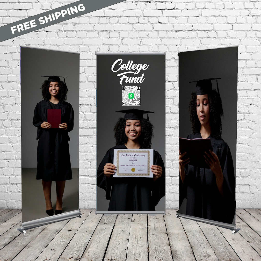 Pop up Banner,3 Retractable Banner, Graduation Banner,graduation ...