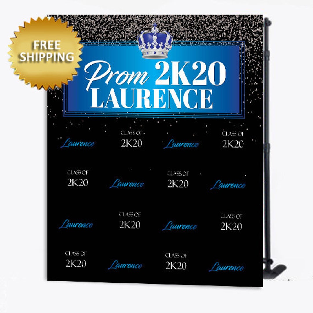 Prom Backdrop, Tuxedo Backdrop, Prom Send off Backdrop, Tux Backdrop ...