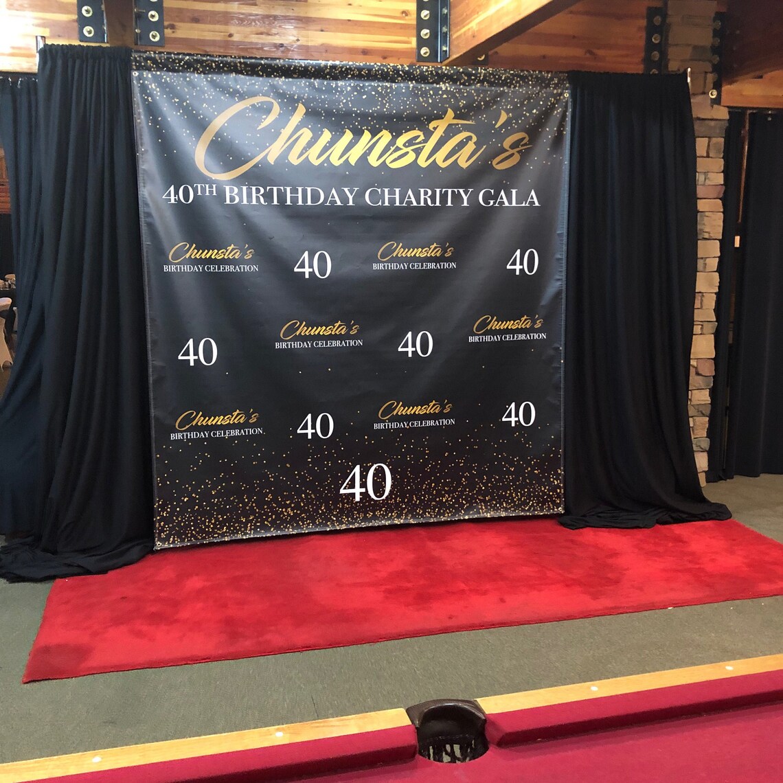 Birthday Backdrop 50th Birthday Backdrop Marble Backdrop | Etsy