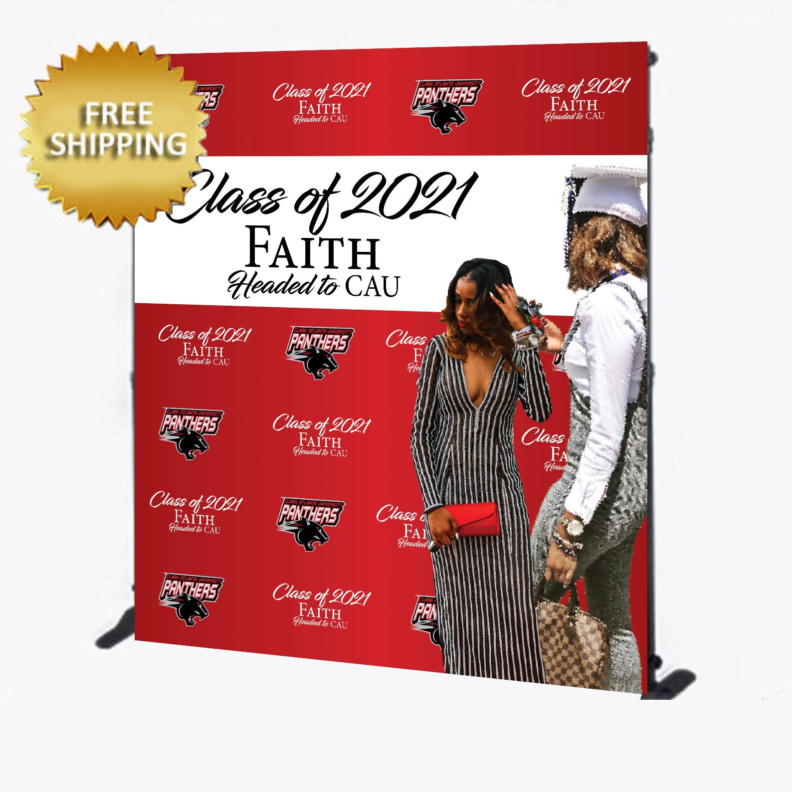 Graduation Backdrop, Graduate Backdrop, Class of 2021 Backdrop, 2021 ...