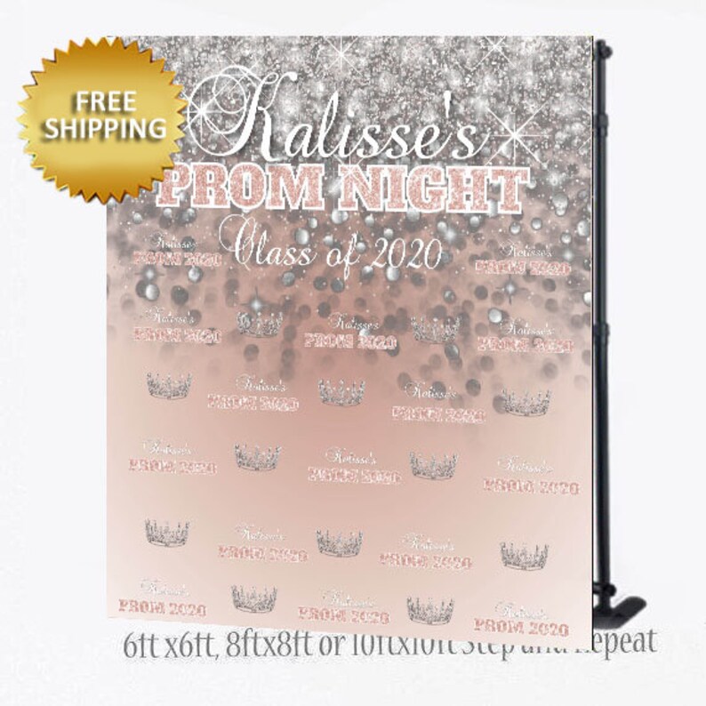 Prom backdrop Prom send off backdrop Champagne Party | Etsy